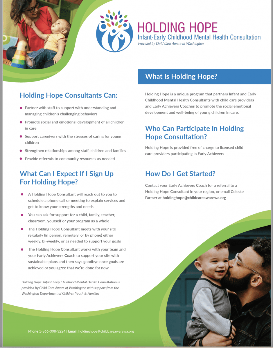 Home - Child Care Aware NW Washington