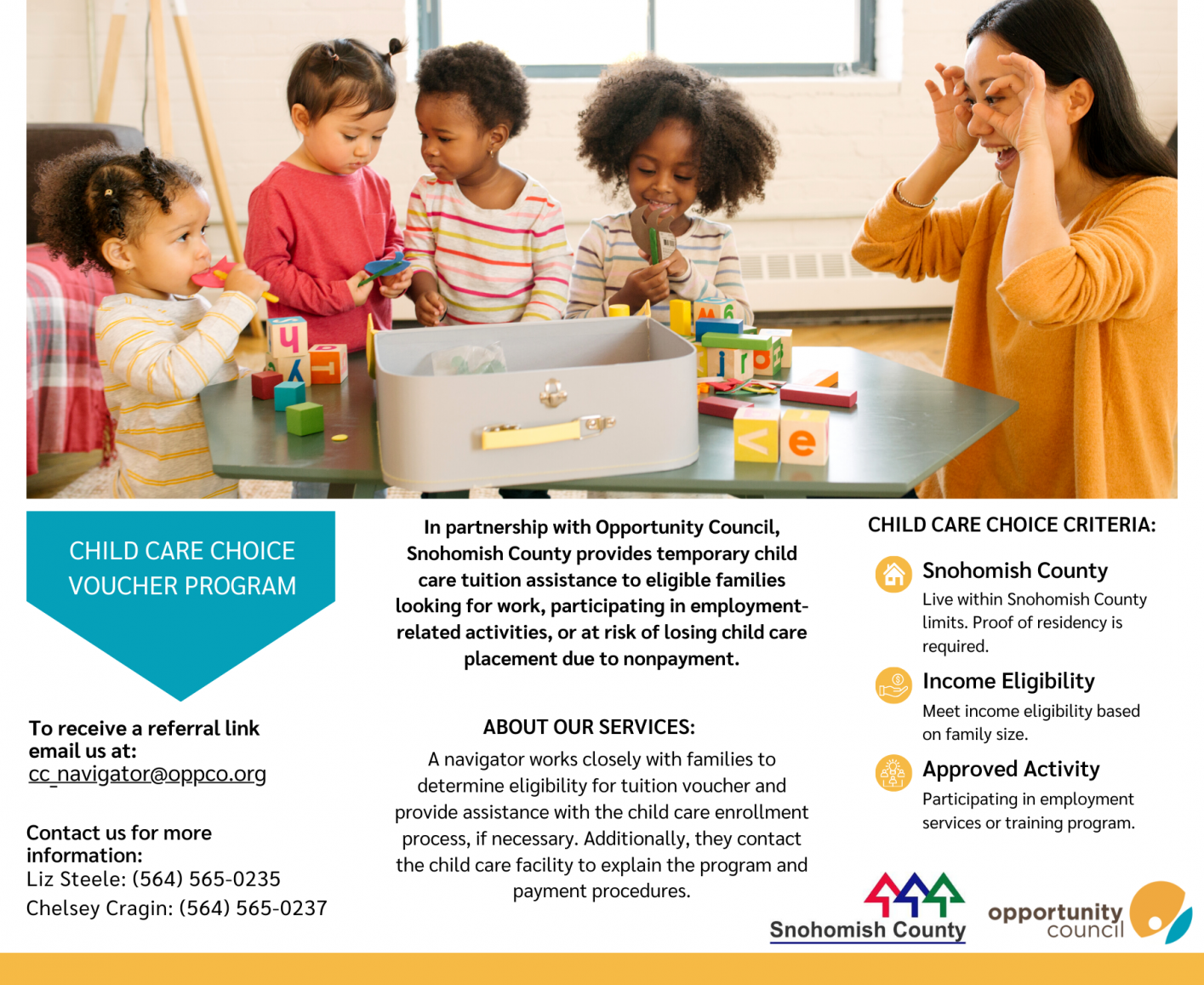 Child Care Choice - Snohomish County - Child Care Aware NW Washington