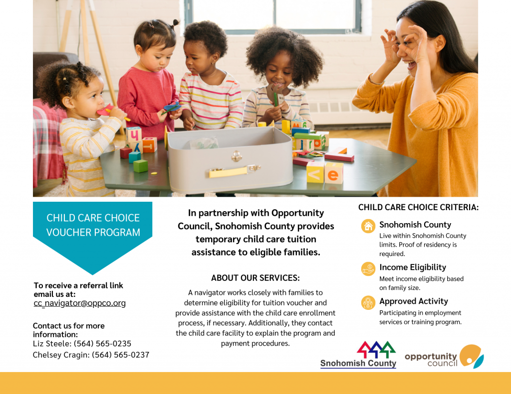 Child Care Choice - Snohomish County - Child Care Aware NW Washington